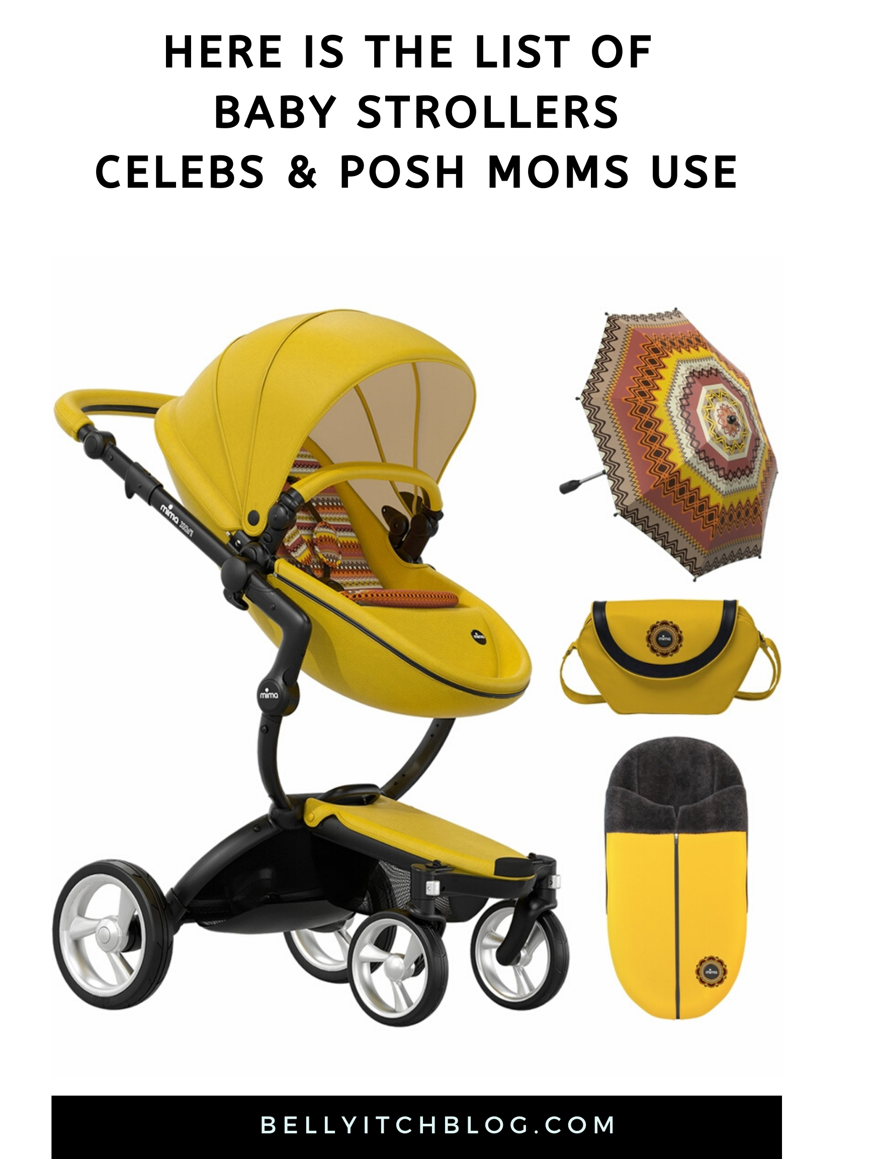 Here are the Strollers Celeb and Posh Moms Use - BellyitchBlog